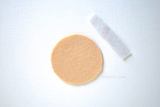 Valentine’s Felt Fortune Cookies – Delilah Iris Felt Crafts
