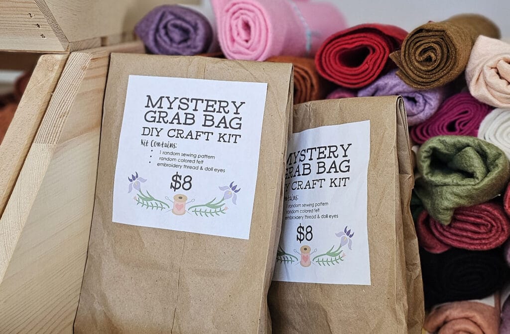 Mystery Craft Grab Bag – Delilah Iris Felt Crafts
